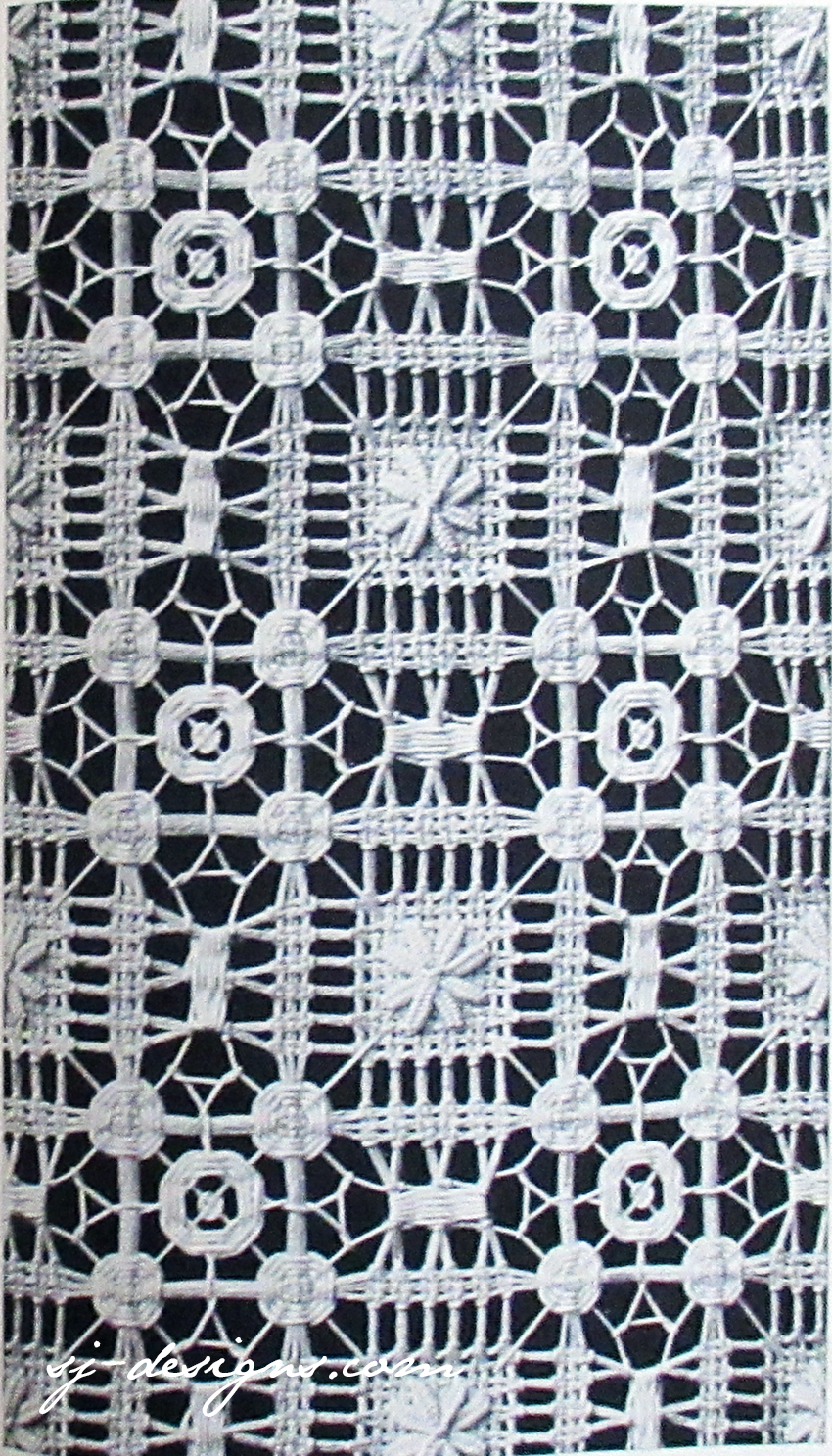1930s DMC Library Drawn Thread Work 2nd Series | SJ Designs