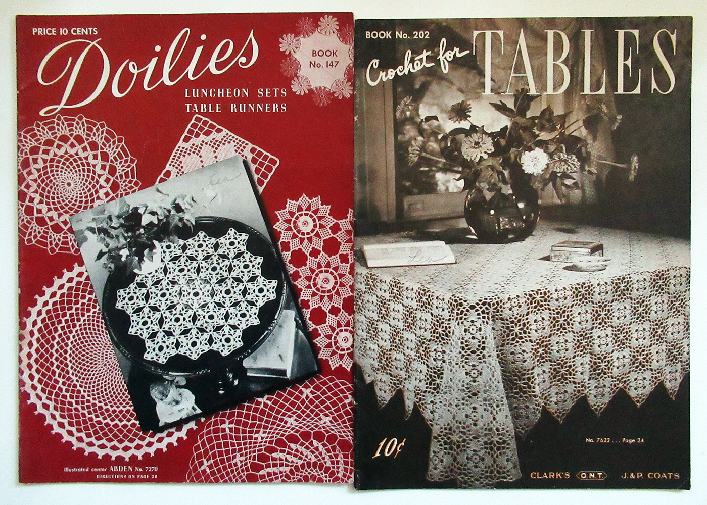 TWELVE 1940s-50s Crochet booklets Lot 2 | SJ Designs