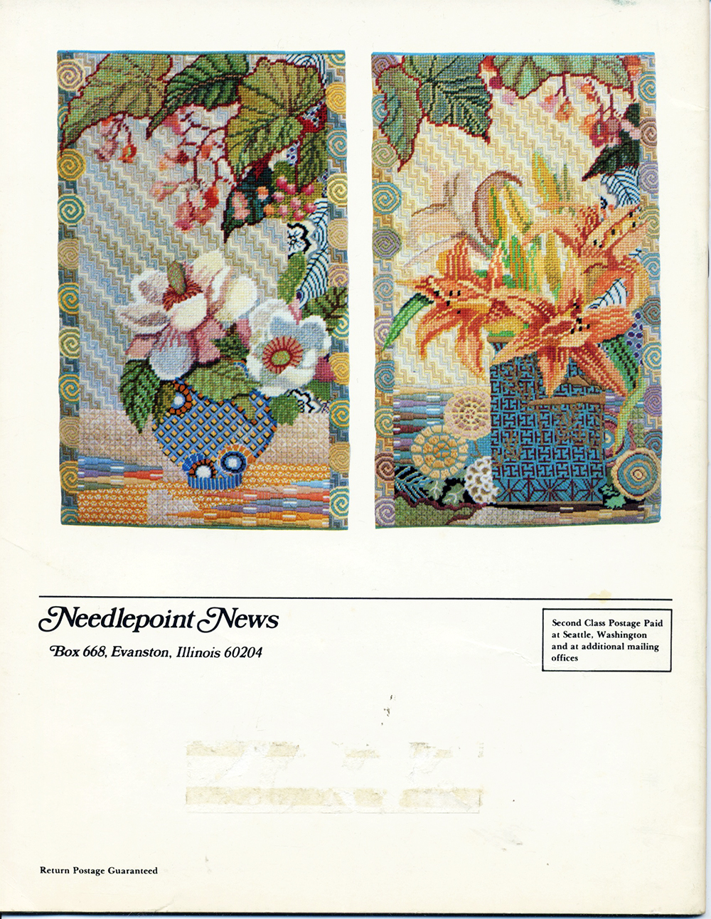 Needlepoint News magazine May-June 1984 | SJ Designs